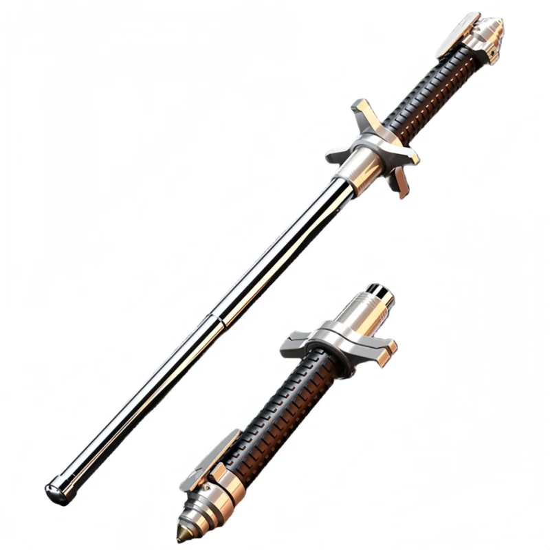 Automatic spring telescopic baton, solid three sections - PGB ...